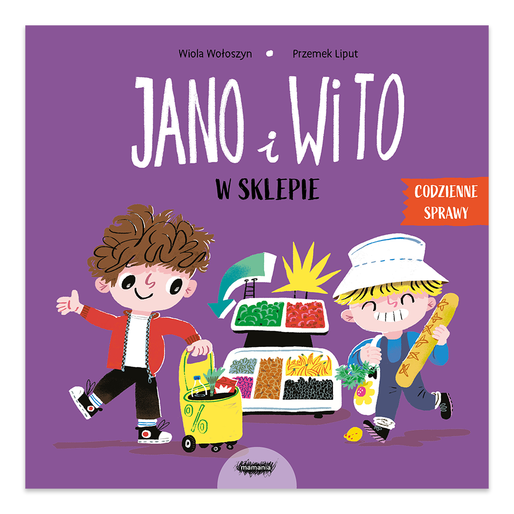 Jano i Wito. Wito idzie do żłobka, Wiola Wołoszyn - Księgarnia Natuli