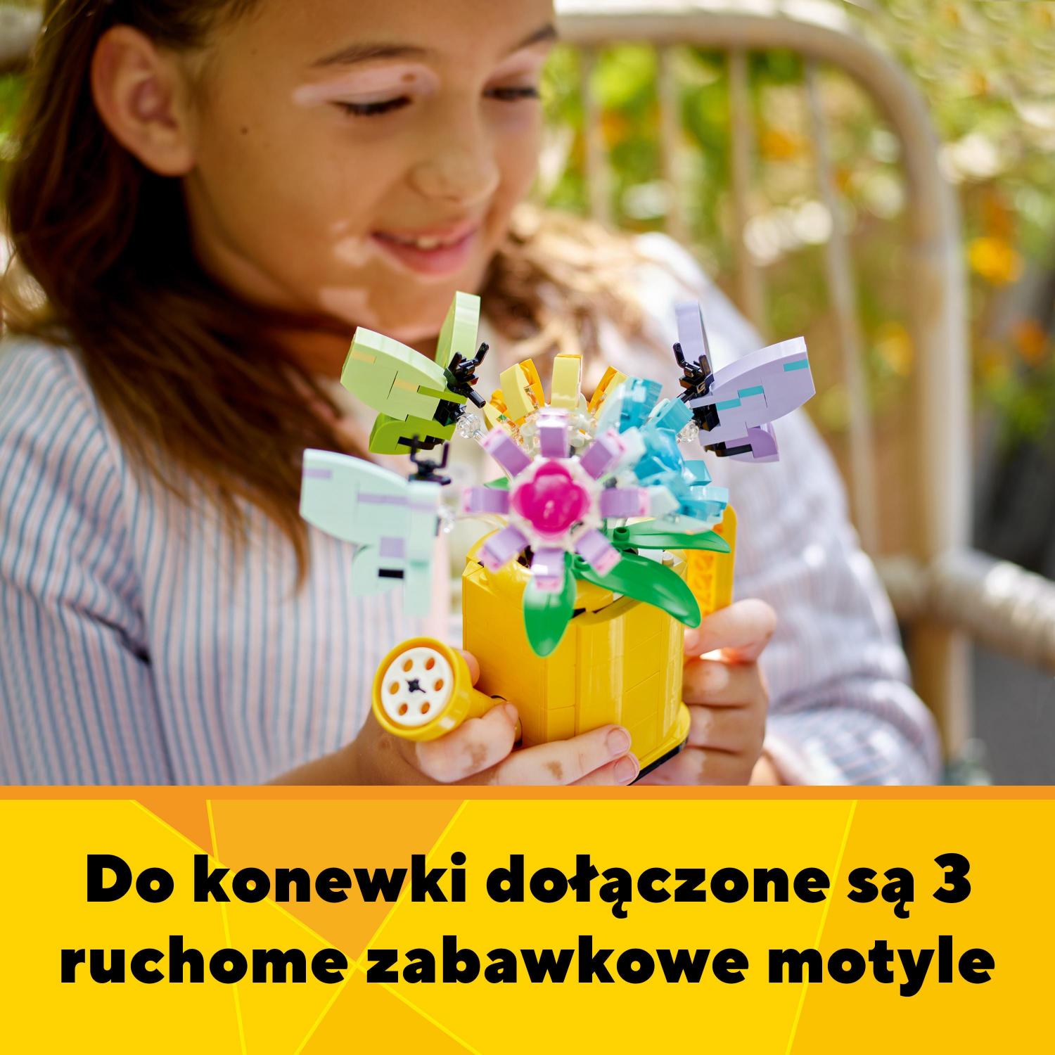 Lego CREATOR 31149 Kwiaty w konewce - Księgarnia Natuli